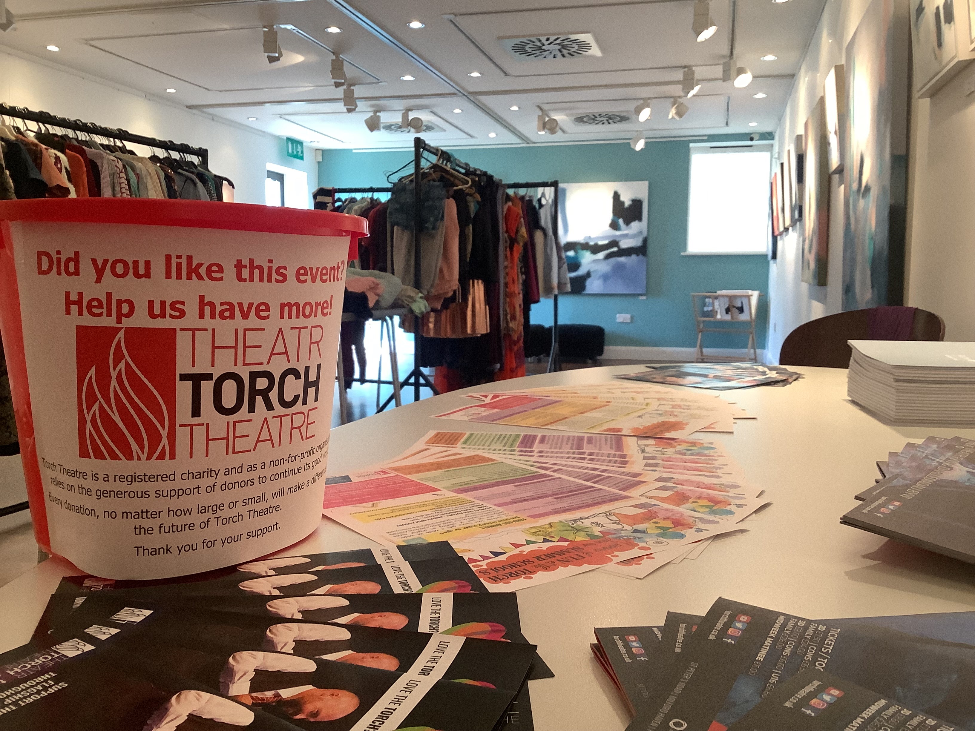 Clothes Swap Success at the Torch Theatre